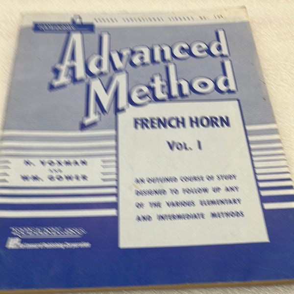 Advanced Method French Horn Vol 1 (Book) – People's Music