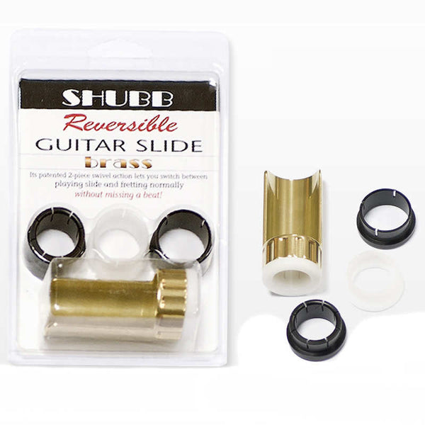 Shubb - Reversible Guitar Slide - Brass – People's Music