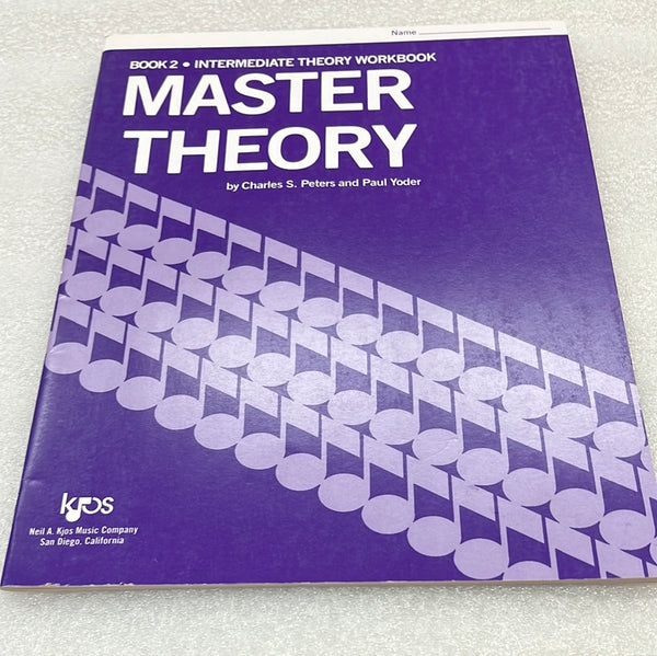 Master Theory - Book 2: Intermediate Theory Workbook – People's Music