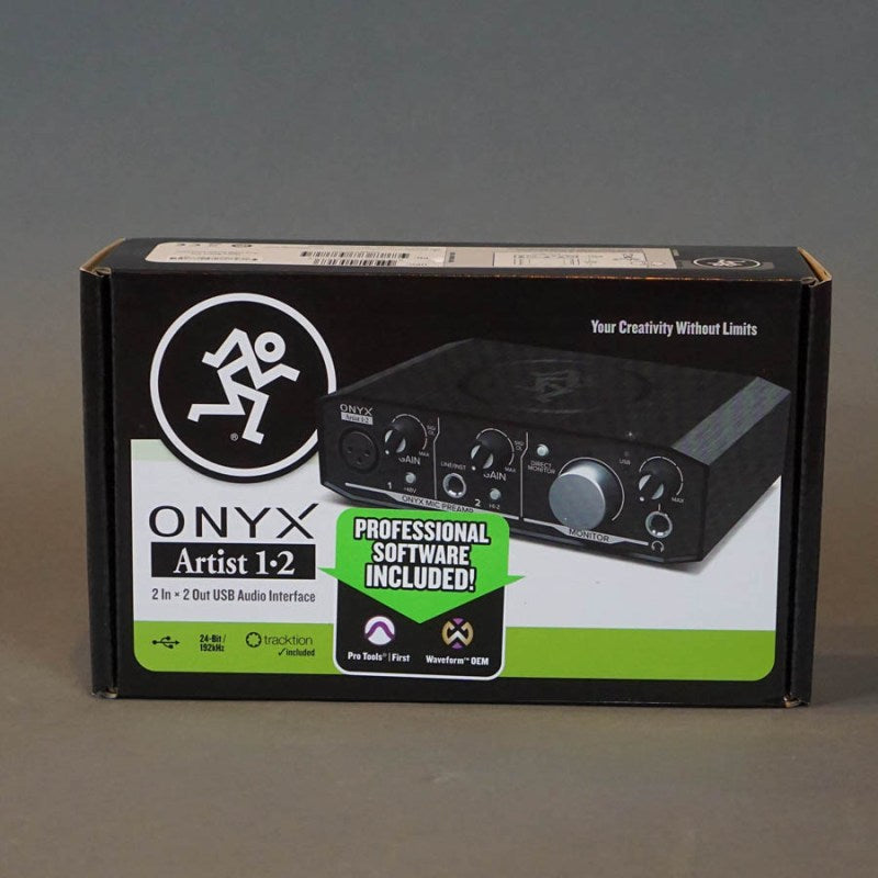 Mackie ONYX Artist 1.2 Mic Preamp 2x2 USB Audio Interface – People's Music